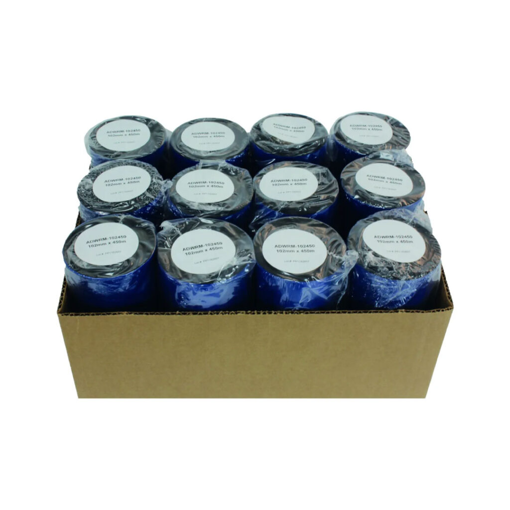 Ribbon DNP cera resina 110mm x 450m – (24 Piezas) - Altatec de ...